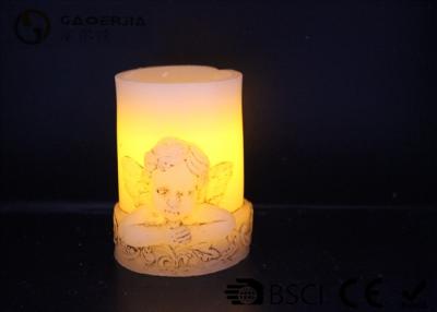 Cina Candele principali di Natale a forma di angolo per il materiale domestico della CERA della decorazione in vendita