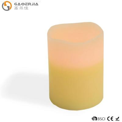 China La cera real del pilar sin llama llevó diseño único cambiante por encargo del color de las velas en venta