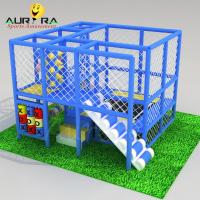 Quality Kids Soft Play Trampoline Good Fitness With Climbing Wall For School for sale