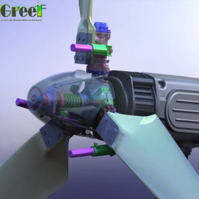 20kW Hawt Wind Turbine Low Start Wind Speed Pitch Angle Wind Turbine 10000 Watt