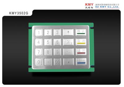 Cina Tastiera impermeabile del metallo IP65 dell'acciaio inossidabile del chiosco 304 di pagamento di Bill di self service in vendita