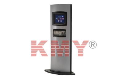 Chine Support mince superbe de kiosque de l'information d'écran tactile de service d'individu avec le clavier en métal à vendre