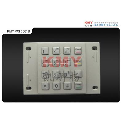 Cina I EPP del PCI della tastiera della macchina di BANCOMAT del chiosco del metallo di pagamento 4 x 4 chiudono a chiave il FCC ROHS del CE in vendita