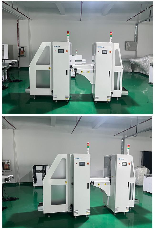 PCB Loader Unloader Machine operation