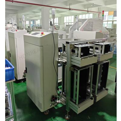China PLC Control SMT Automatic PCB Unloader Dual Rail After AOI Test Machine for sale