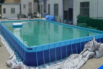 중국 SGS 10M X 10M PVC 수영장 금속 프레임 여름에 붓기 판매용