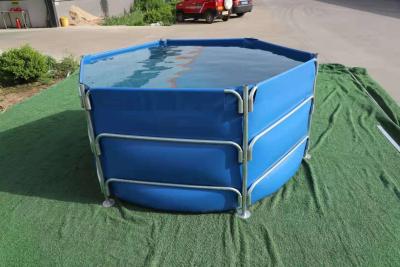 Cina 3500 litri 5000 litri PVC pieghevole Tarpaulin Pesce stagno Pesce stagno Serbatoio di plastica Diy Pesce stagno in vendita