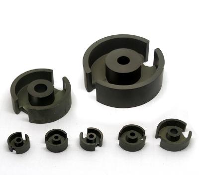 China MnZn-Material Topftyp Ferritkern P80 / P112 / P150 für Hochfrequenztransformator zu verkaufen