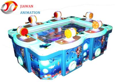 Cina Il materiale del metallo di 6 dei giocatori del pesce del cacciatore macchine di videogiochi arcade migliora la risposta di pensiero in vendita