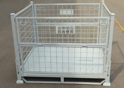 Cina Supporti pratici di Mesh Pallet Cage Stackable Steel del cavo per la logistica in vendita