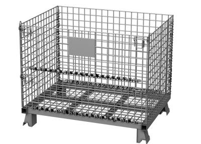 Cina Anti cavo piegante Mesh Pallet Cage Euro 800x600 500Kg della curva in vendita