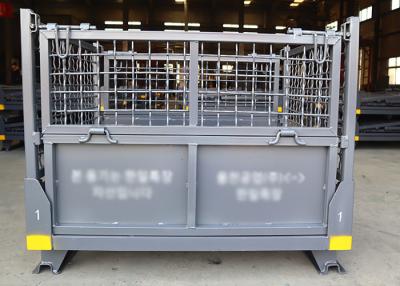 中国 Custom Steel Mesh Stillage Cage Container Manufacturers 69kg Weight 販売のため