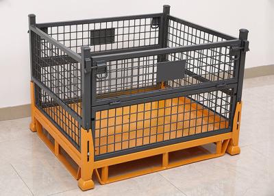 中国 フォークリフトのアクセス技術4の方法を置く半分Pinの折りたたみパレットおり 販売のため