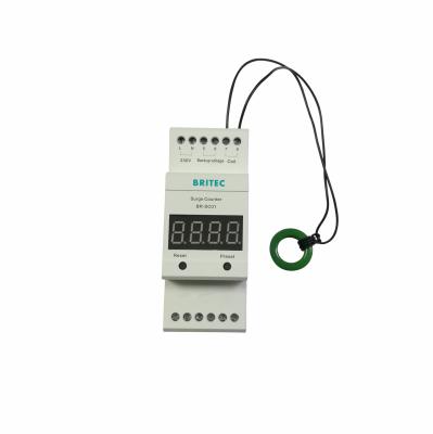 China BR-SC02M SPD Lightning Surge Protector Electric Protection Devices Counter Surge Arrestor  lighting strike counter device Surge Arrester for sale