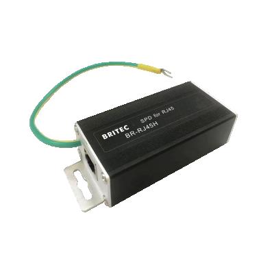 China BR-POE-M Protector contra sobretensiones RJ45 48V, protector de sobretensiones Ethernet, protector de sobretensiones de datos POE Power Over Ethernet, POE Gigabit 1000mbps, Rj45 Ethernet, protector de sobretensiones para exteriores, salida de red industrial, metal en venta