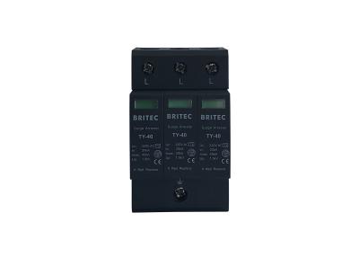 중국 IEC 61643 일반 보호용 클래스 II 3P 플러그 가능 유형 2 SPD 40kA 판매용