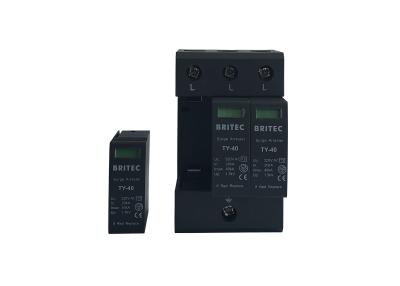 중국 IEC 61643 일반 보호용 클래스 II 3P 플러그 가능 유형 2 SPD 40kA 판매용