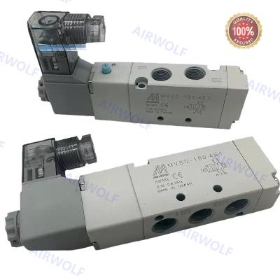 중국 5/2 웨이 3/2 웨이 Mindman 알루미늄 DC24V AC220V 피스톤 스풀 밸브 MVSC-180-4E1 MVSC-180-4E2 MVSC-180-4E2-DC24-L 판매용