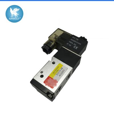 China 3V210-08 1/4" válvula electromagnética del aire neumático de la manera del puerto 3/2 en venta