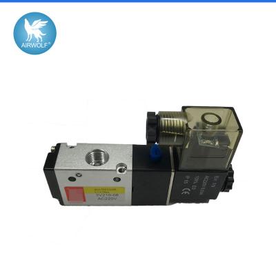 China 3V210-08 1/4" válvula electromagnética del aire neumático de la manera del puerto 3/2 en venta