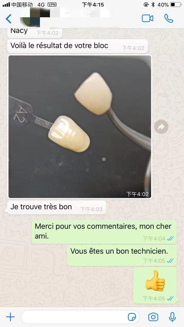 Zirconia bridge case study
