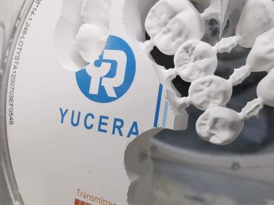 Κίνα 43% διαφανής κόλλα φραγμών 1100Mpa οδοντική Zirconia καμία ενόχληση προς πώληση
