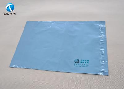 Cina L'abitudine ha stampato le buste di spedizione impermeabili, borse di plastica grige di trasporto in vendita