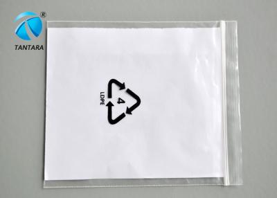 Cina Sacchetti 100% di plastica a chiusura lampo su ordinazione del LDPE mini chiari per l'apparato medico in vendita