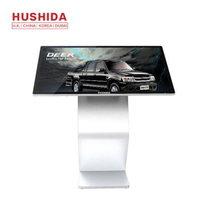中国 55インチのショッピング モールのための人間の特徴をもつ4K完全なHDのモニターが付いている容量性タッチスクリーンのデジタル キオスクの表示 販売のため