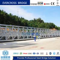 Quality GW D Type Modular Steel Bridge 450-Type Designs Structural Steel Bridge for sale