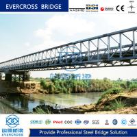 Quality Heavy Duty Prefabricated Steel Truss Bridge Simple Structure for sale