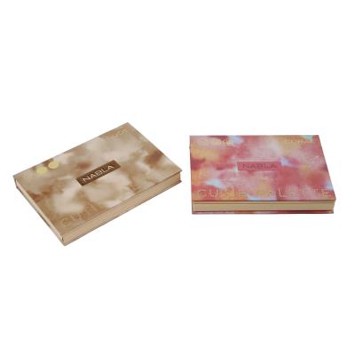 China 6 Pan Empty Eyeshadow Palette/caja de encargo del sombreador de ojos con el espejo en venta
