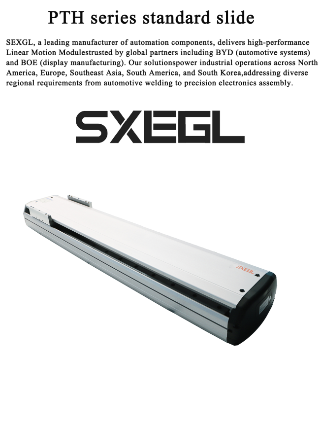 High Precision Linear Motion Module 1050mm Stroke Linear Stage 200W 0