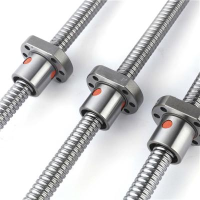 China Heavy Load Rolled Ball Screw Efficient 10mm Ball Screw For 3D Printer / CNC Machine for sale