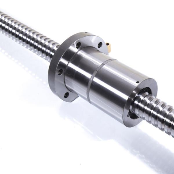 Quality 10mm - 160mm Linear Motion Ball Screw S55C SCM420H High Rigidity Double Nut Ball for sale