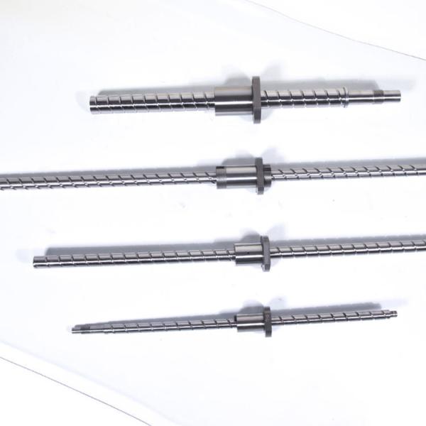 Quality 10mm - 160mm Linear Motion Ball Screw S55C SCM420H High Rigidity Double Nut Ball for sale