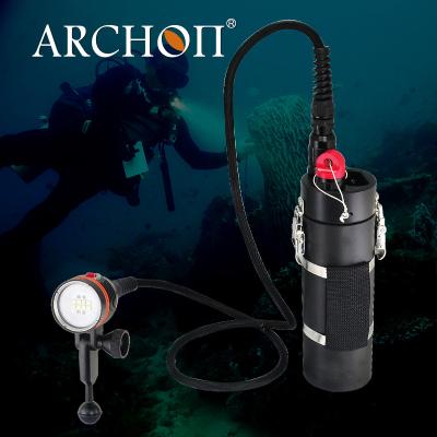 Cina 6500 lumi luci subacquee dei 200 tester le video, torcia di tuffo del CREE XM-L2 U2 LED in vendita