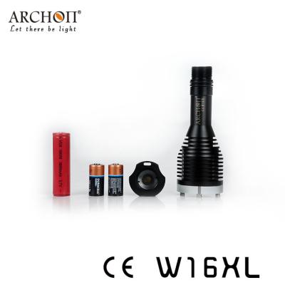 Cina L'immersione con bombole sottomarina nera di XML LED del Cree 860Lm accende la torcia elettrica 18650 in vendita