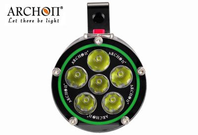 Cina Torcia ricaricabile di tuffo della maniglia di Goodman, 5000 lumi dello scuba LED di torcia elettrica di immersione subacquea in vendita
