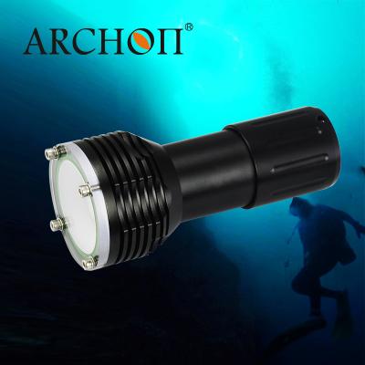 Cina 4 luce subacquea UV della torcia elettrica ricaricabile di immersione subacquea della luce di immersione subacquea del LED 2Color video in vendita
