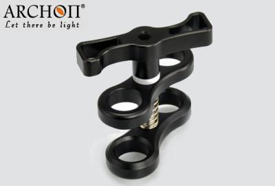 Cina accessori di alluminio Duro anodizzati di immersione con bombole dell'adattatore della torcia elettrica di immersione subacquea in vendita