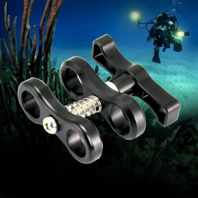 Cina Morsetto subacqueo robusto di alluminio della farfalla di immersione subacquea del supporto di macchina fotografica Z05 in vendita