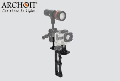 Cina Alluminio durevole del grado degli aerei del supporto di macchina fotografica di tuffo per luce video d'immersione in vendita