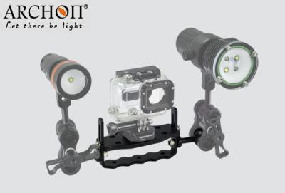 中国 潜水の懐中電燈のために手持ち型水中カメラ架台を収容する GoPro 販売のため
