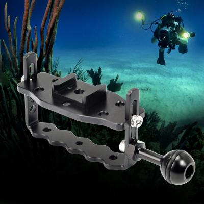 中国 手ランプの水中カメラ架台の GoPro の英雄 3/英雄 2 優れた堅い Anodzing 販売のため