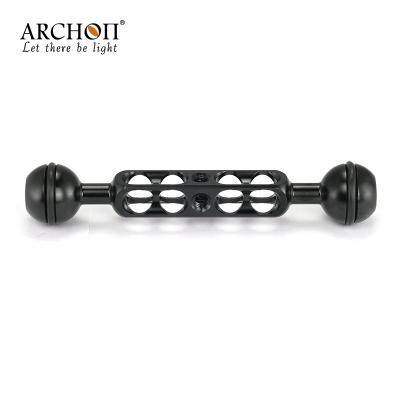 中国 スキューバ ライトのためのアルコーン AR120 のダイビングの腕 141MM の長さの取付金具 販売のため
