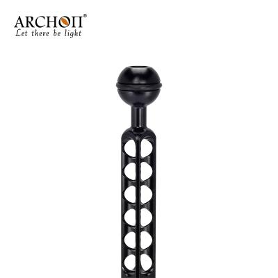Cina Lunghezza del supporto 13.4Inch di sostegno di Gopro con 1/foro a 4 pollici della vite per l'attrezzatura per l'immersione in vendita