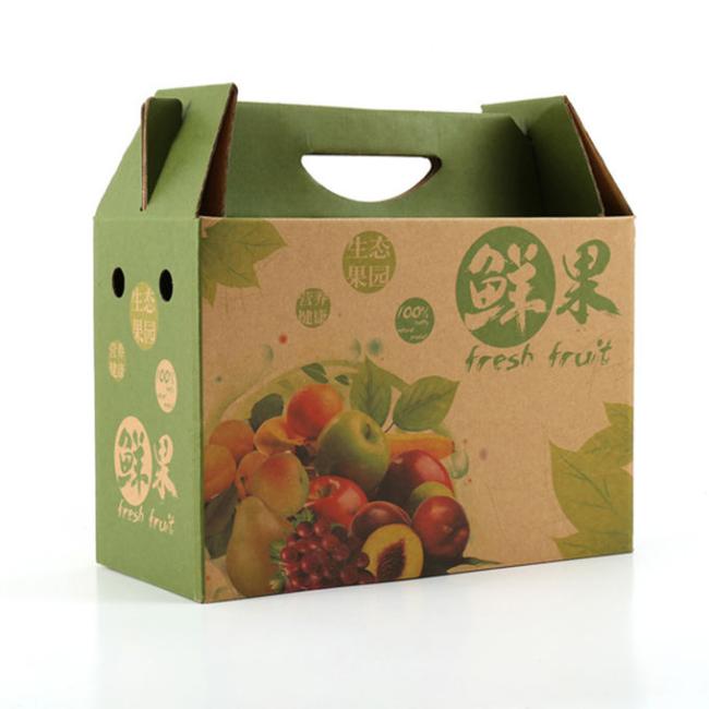 Corrugated Cardboard Wine Bottle Packing Boxes Offset Printing With Handle Rope