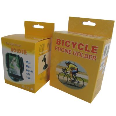 China Eco-Friendly Custom Printed Hanging Hole Paper Packaging Boxes for Mobile Phone Stands – Wholesale Retail Display Boxes for sale