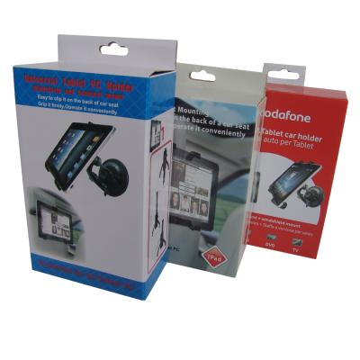 China Eco-Friendly Custom Printed Hanging Hole Paper Packaging Boxes for Mobile Phone Stands – Wholesale Retail Display Boxes for sale